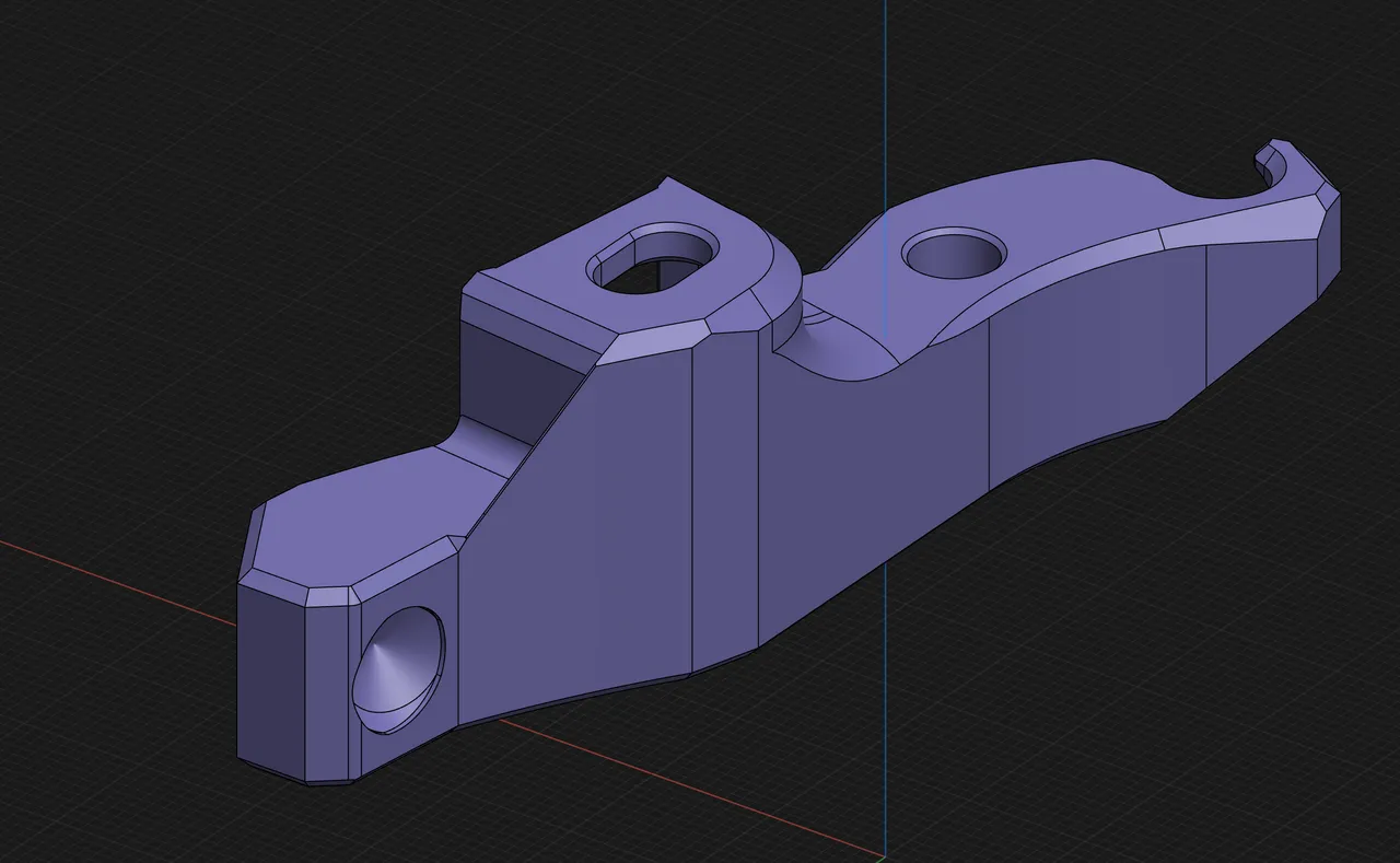 Filametrix Stealth Burner short cutting arm for ERCFv2 by Estreet706 ...