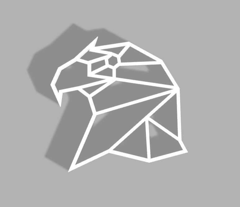 Eagle geometric by ValaF | Download free STL model | Printables.com