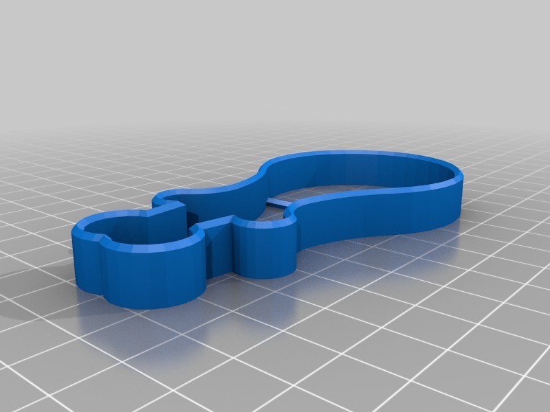 Turkey Leg Cookie Cutter by MiCTLaN | Download free STL model ...