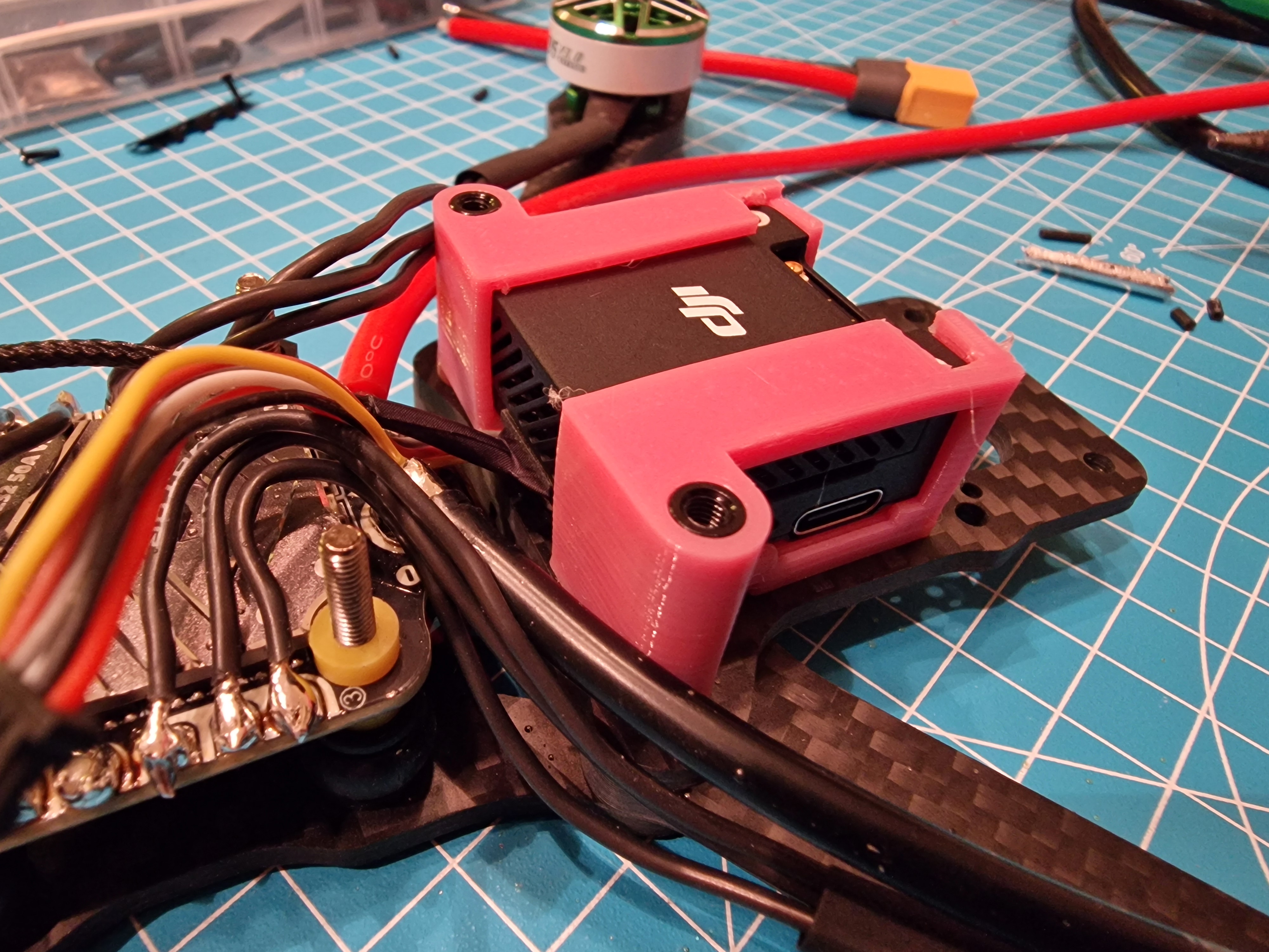 DJI O3 AirUnit Mount for Rotoroma Buddy FPV Frame - Toolless ...