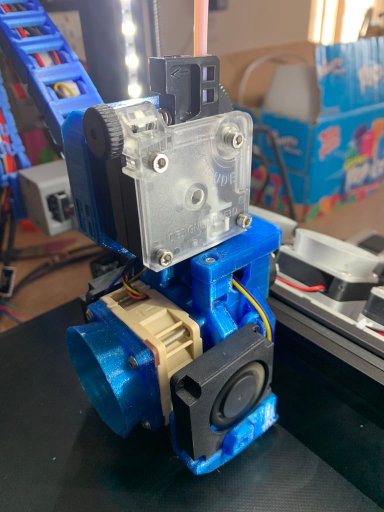 E3D Titan Mount for Hydra Cooling Duct by ReformedRedneck | Download ...