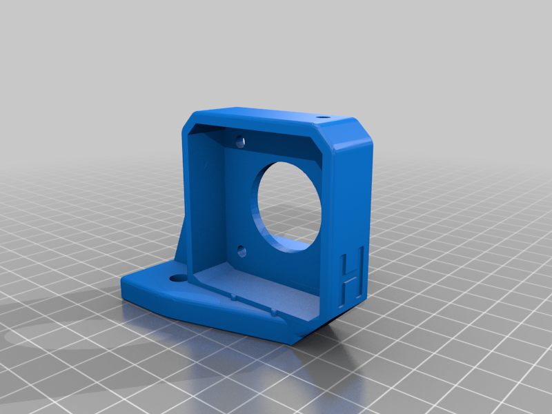 E3D Titan Mount for Hydra Cooling Duct by ReformedRedneck | Download ...