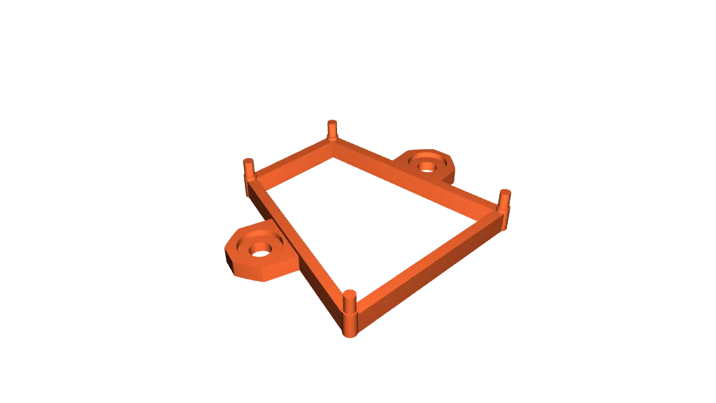 Arduino UNO standoff/prototype mount by Cygnus | Download free STL ...