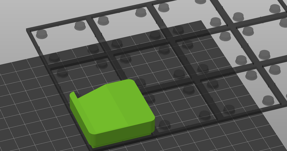 Gridfinity magnet hole pattern by Ast0815 | Download free STL model ...