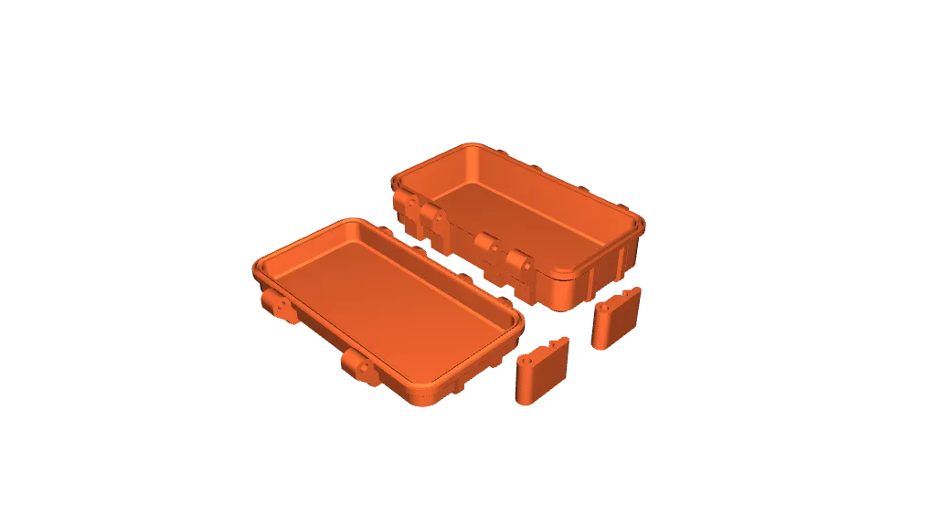 FreeCAD Rugged Box (Parametric) by sei | Download free STL model ...