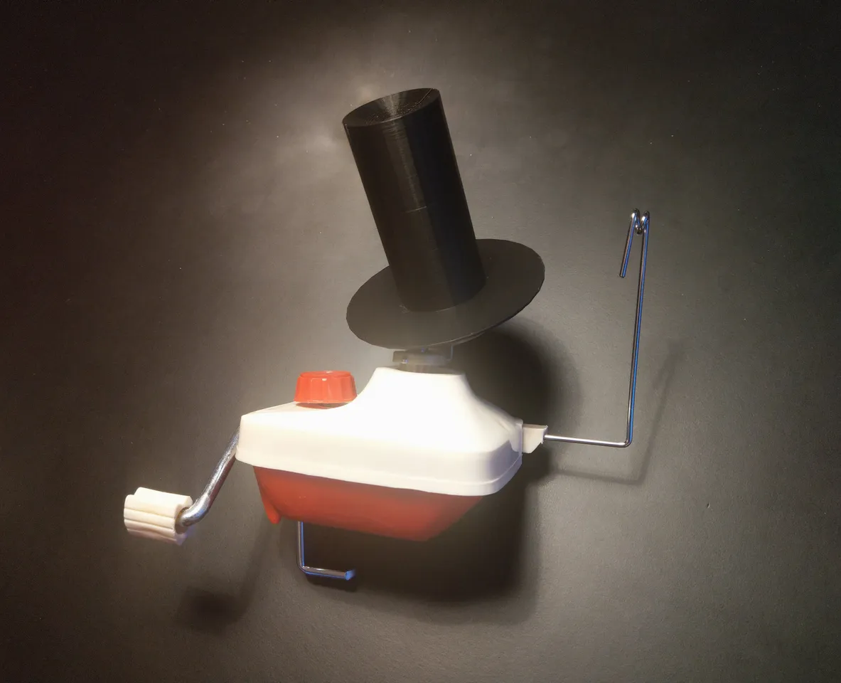 Yarn Ball Winder Holder by Seppel | Download free STL model ...