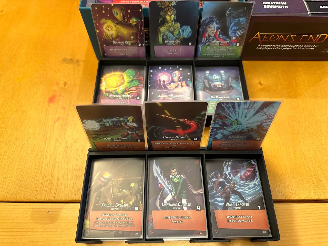 Astro Knights + Eternity expansion, deluxe player boards insert by ...