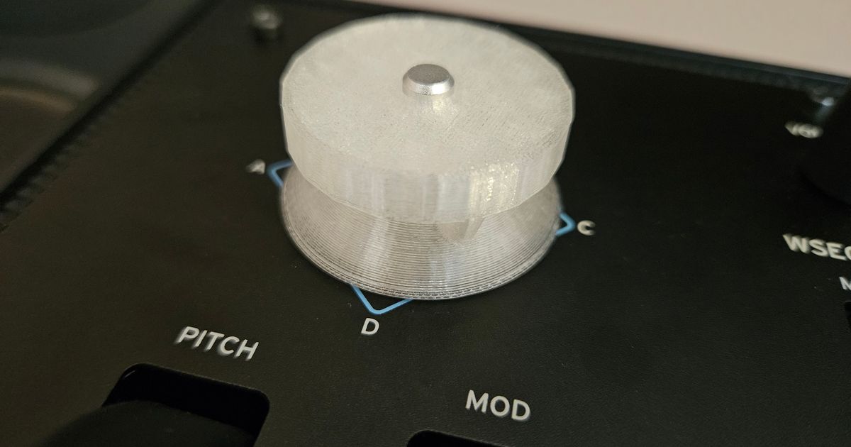 Korg Wavestate Joystick Protector / Center Lock by Ryan Pulsifer ...