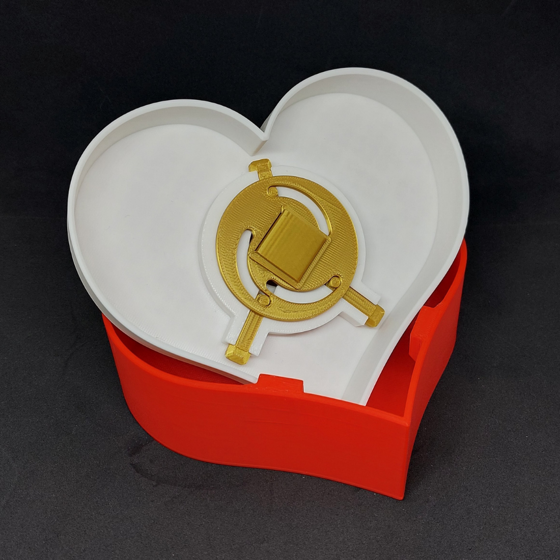 Lockable Heart Box With motif- The official Mechanism By Waikikiprod by ...