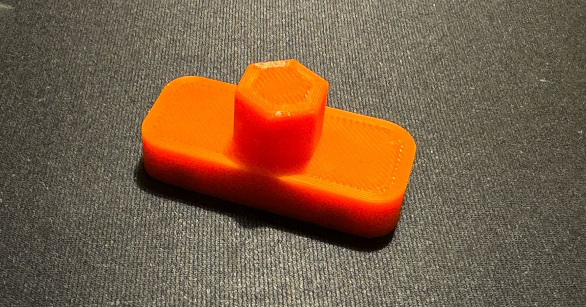 HSW board HDD magnet insert by John Doe | Download free STL model ...