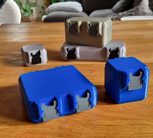 SnapLock Storage Boxes por Hugo | Descargar modelo STL gratuito ...
