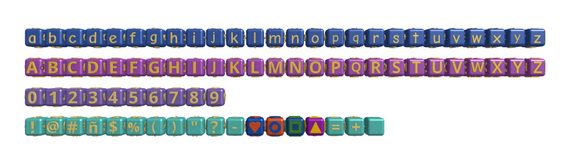 Baby Blocks by BeautifulLEDs | Download free STL model | Printables.com