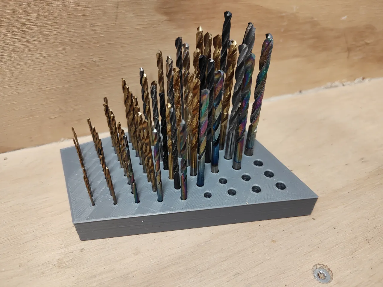Drill bit storage by theggenes | Download free STL model | Printables.com