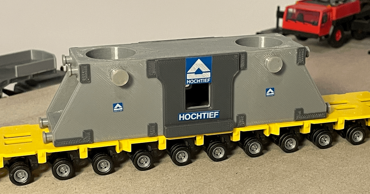 1/87 SMS Meer Load by 3D_Design | Download free STL model | Printables.com