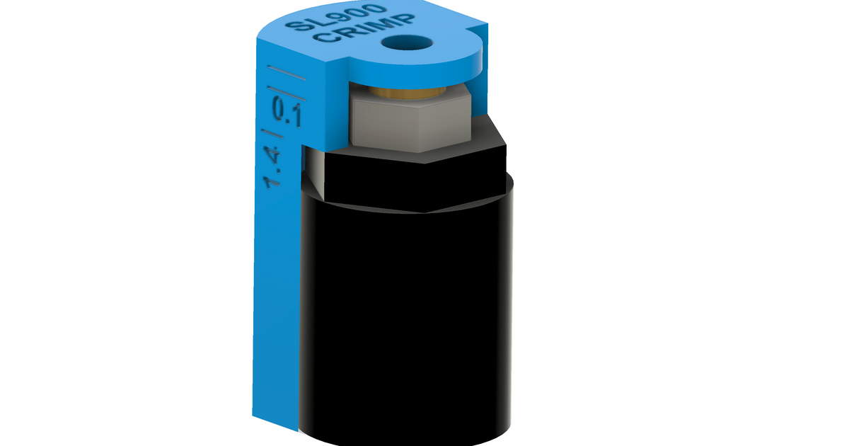 Dillon SL900 Crimp Die Setup Gauge by Pete R. | Download free STL model ...