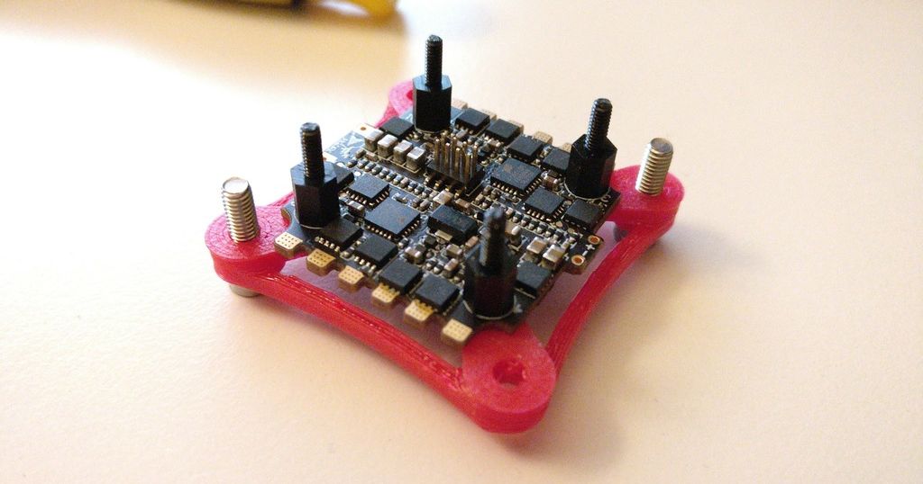 20x20mm (M2) to 30.5x30.5mm (M3) Adapter for Micro Flight Controllers ...