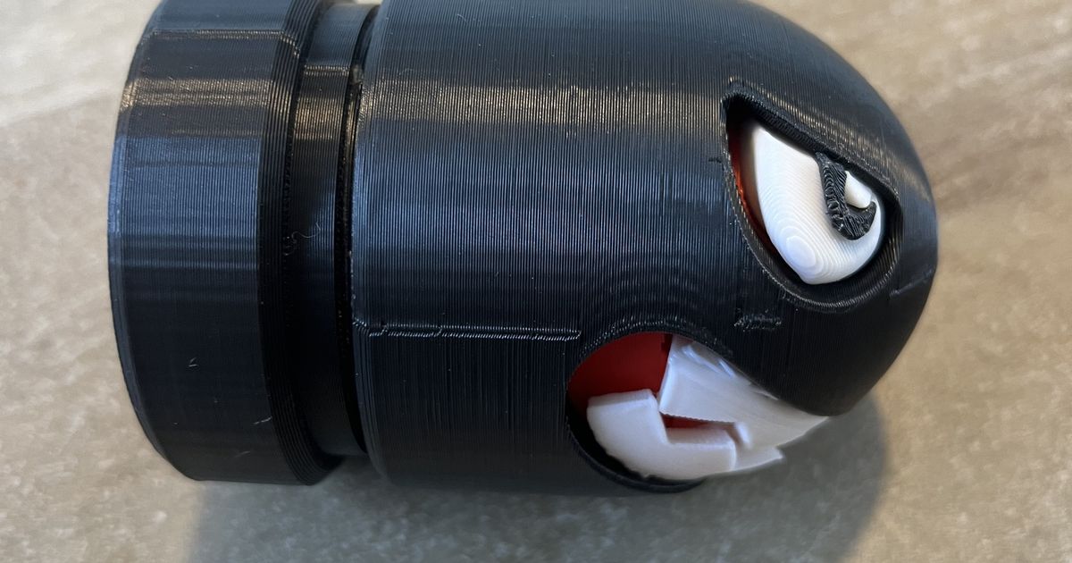 Fixed red insert for LED bullet bill by Dr_Fishface | Download free STL ...