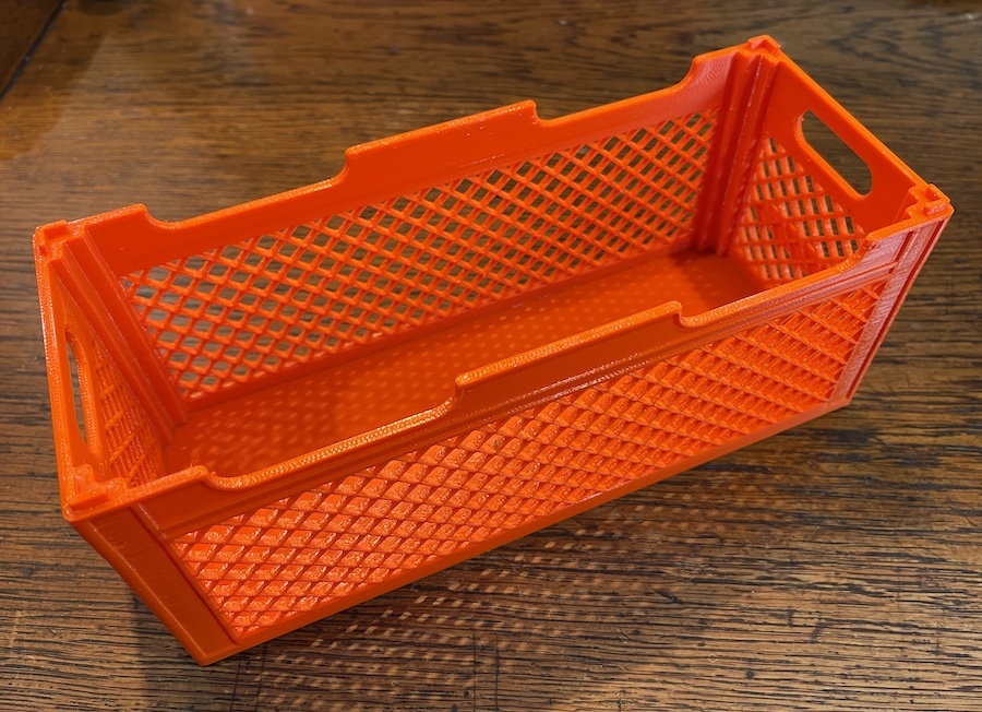 Stackable Crate (large) by MediaMan3D | Download free STL model ...