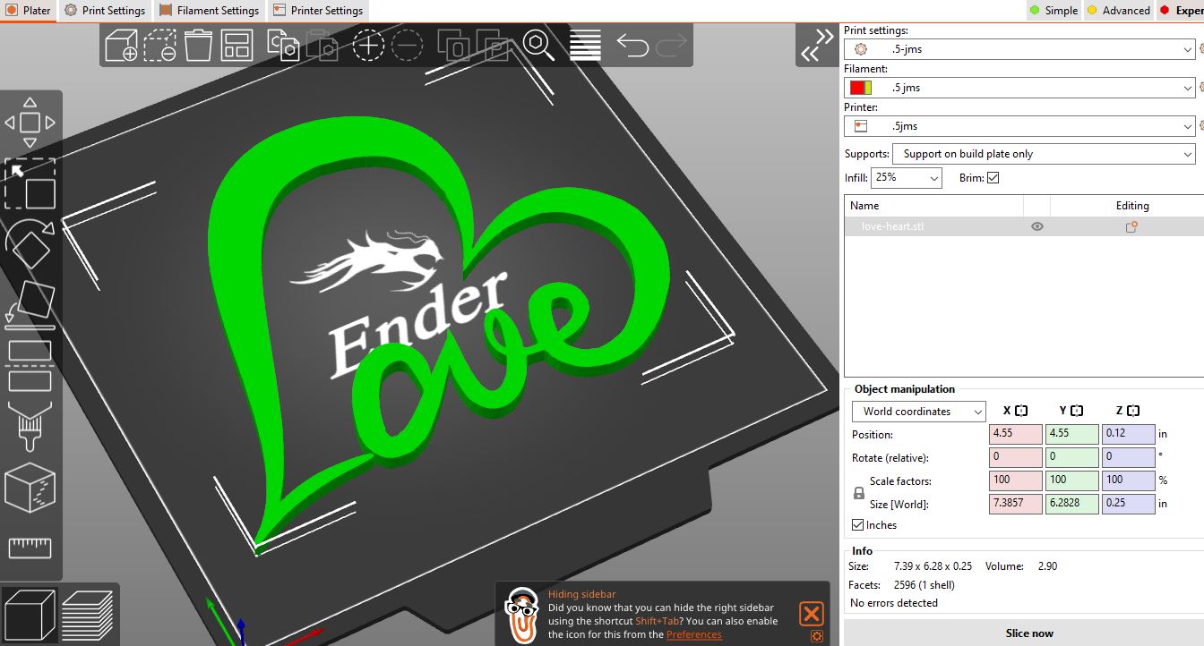 Love Heart Thingy by JMSCNC | Download free STL model | Printables.com