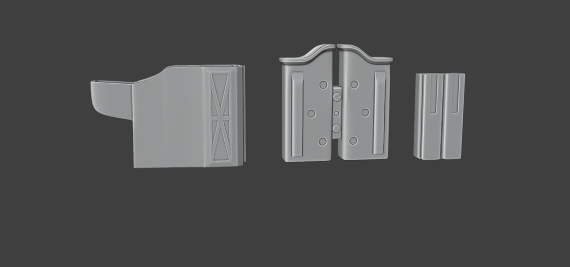 ODST Pistol Holster and Mag Pouches by ccary17 | Download free STL ...