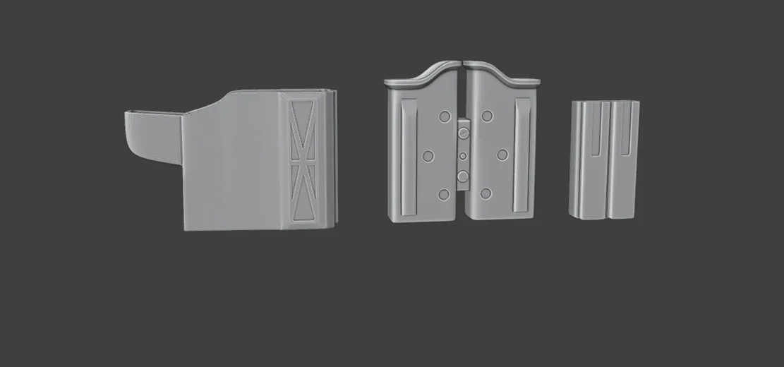 ODST Pistol Holster and Mag Pouches by ccary17 | Download free STL ...