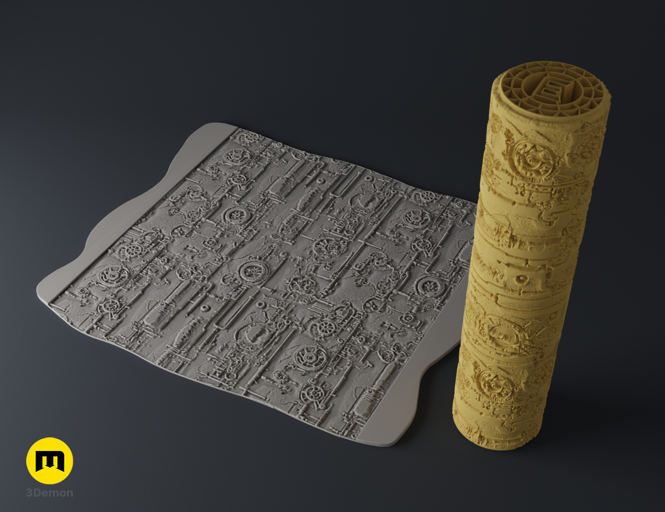 DnD Terrain Rollers – Steampunk textures by 3Demon's Texture Rollers ...