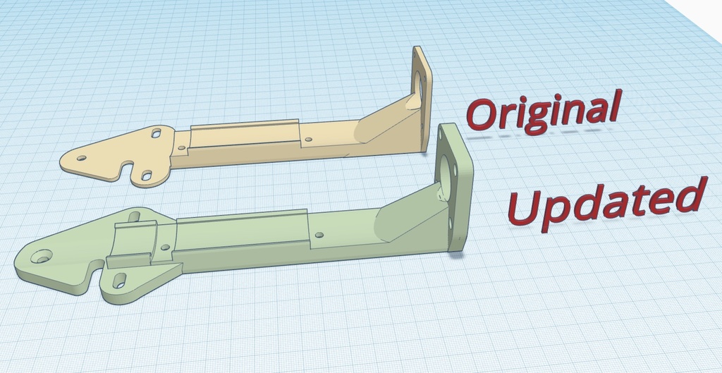 Cakewalk 3D mount (strengthened) by MediaMan3D | Download free STL ...