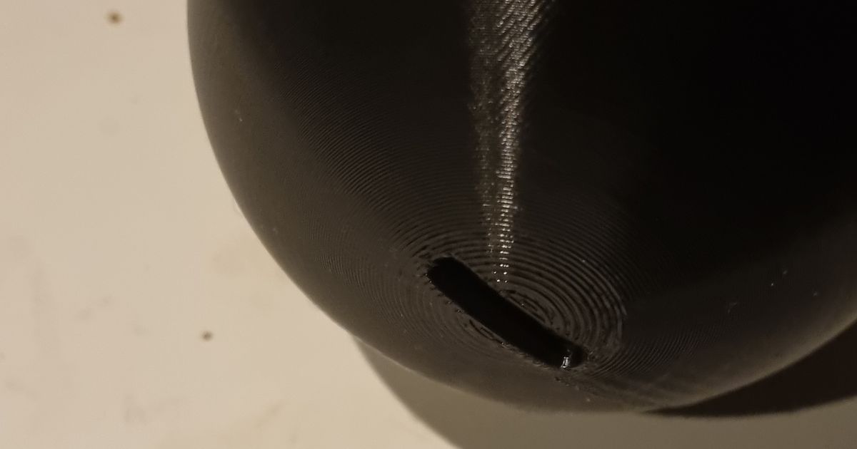 Shakerball 90mm Slotted hole for juggling/music by BuildComics ...