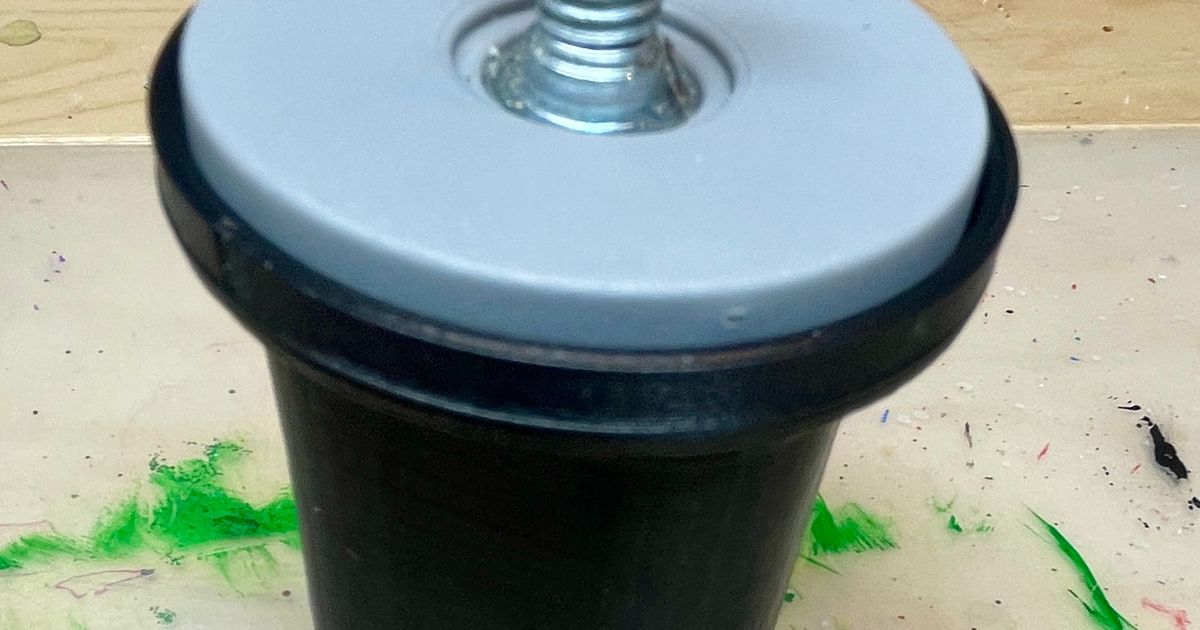 Furniture leg topper 50mm by ATree | Download free STL model ...