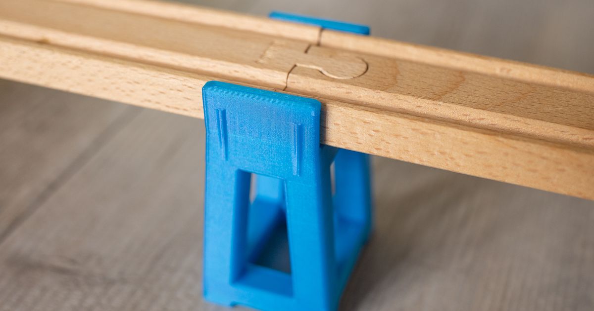 Toy Train Pylon (Brio & IKEA compatible) by Buschi | Download free STL ...