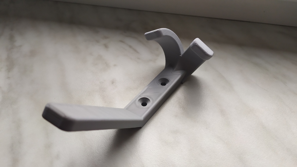 Wardrobe double hook by Konqi2231cz | Download free STL model ...