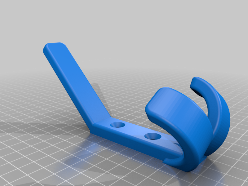 Wardrobe double hook by Konqi2231cz | Download free STL model ...