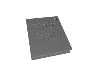 Holy Bible Keychain by Mr. Purple | Download free STL model ...