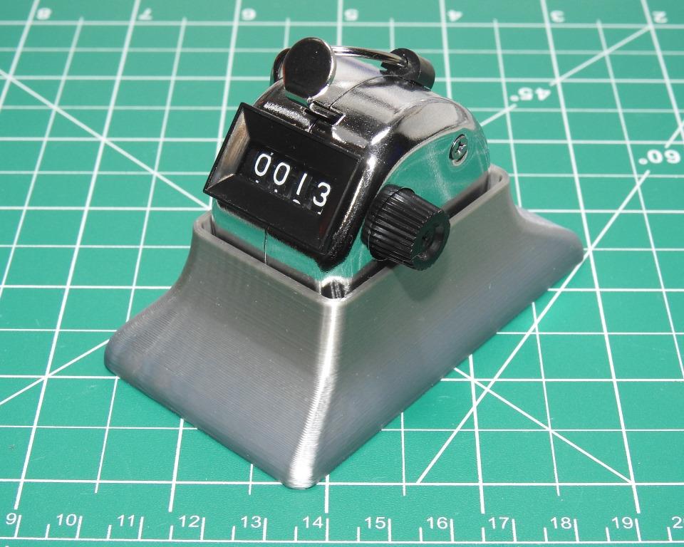 Clicker Counter Stand by SteveS42 | Download free STL model ...