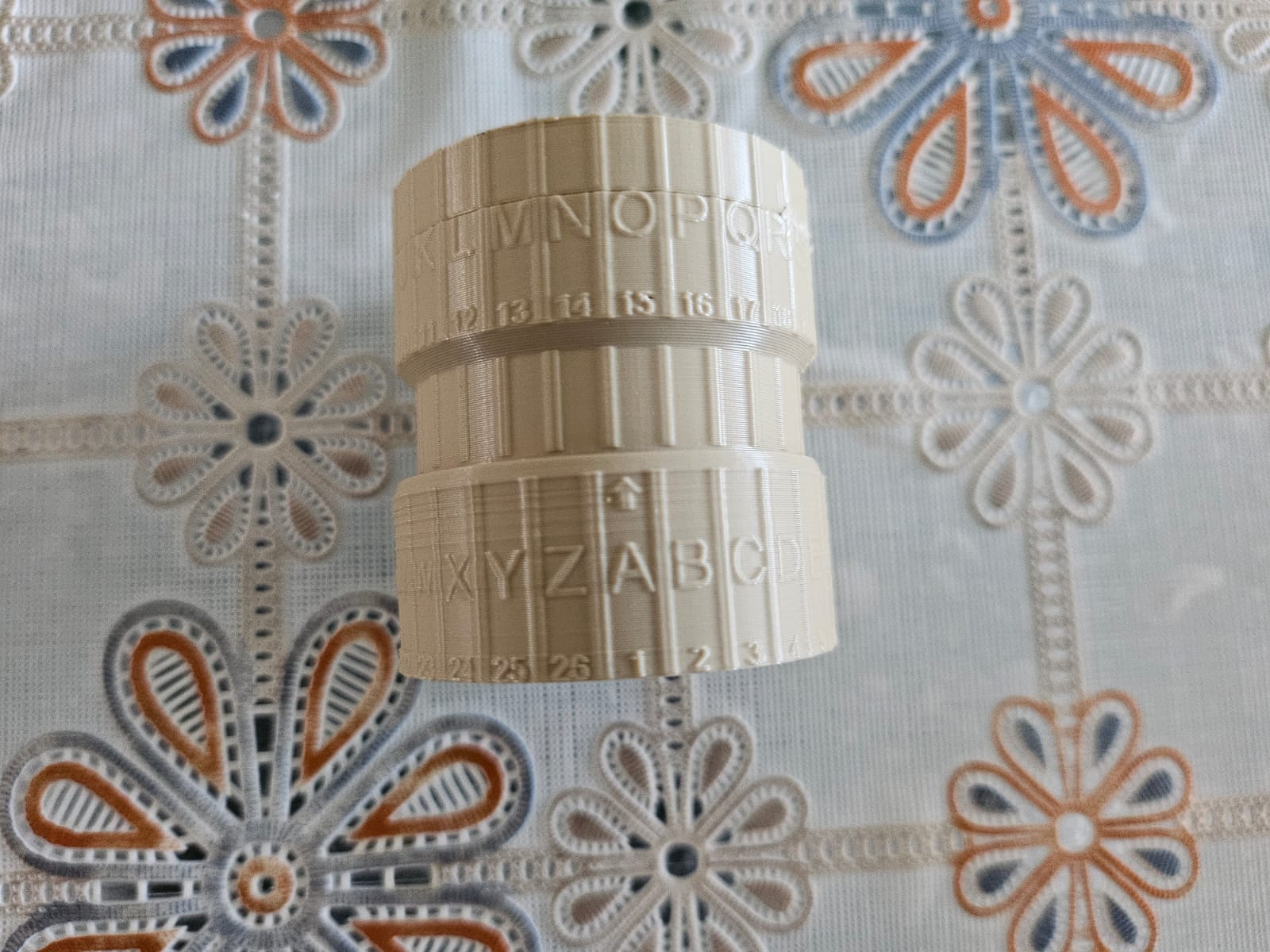 Print-in-Place Rotary Caesar Cipher Ring - Cryptographic Decoder ...