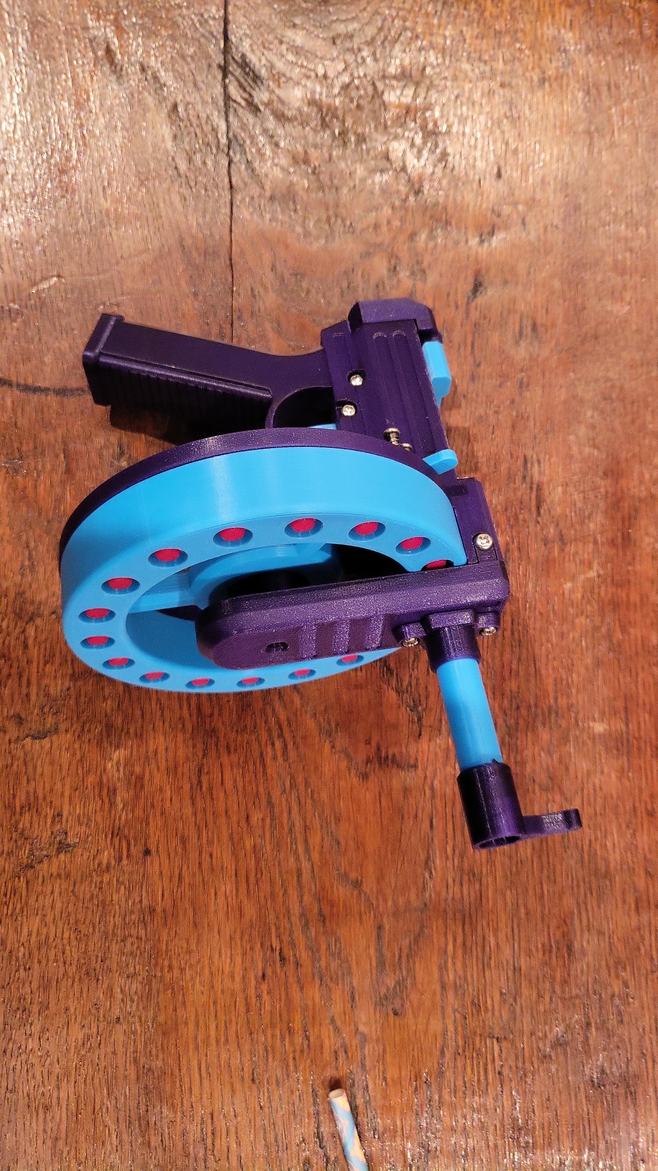 The Wheel Gun V1 (Launcher) by Brew Boy | Download free STL model ...