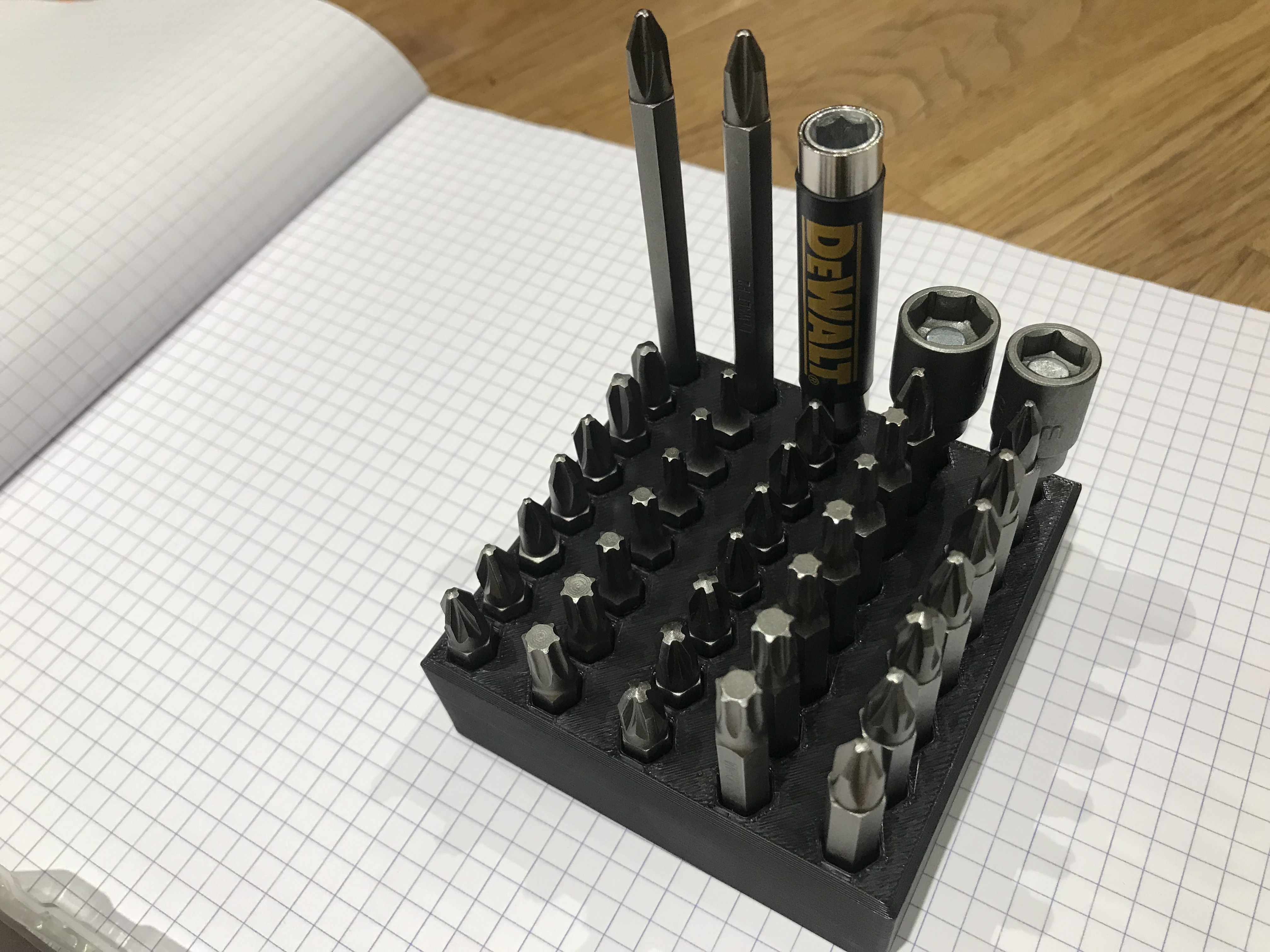 DEWALT DT70702 40 Piece Impact Screwdriver Bit Storage by Joe Bloggs ...