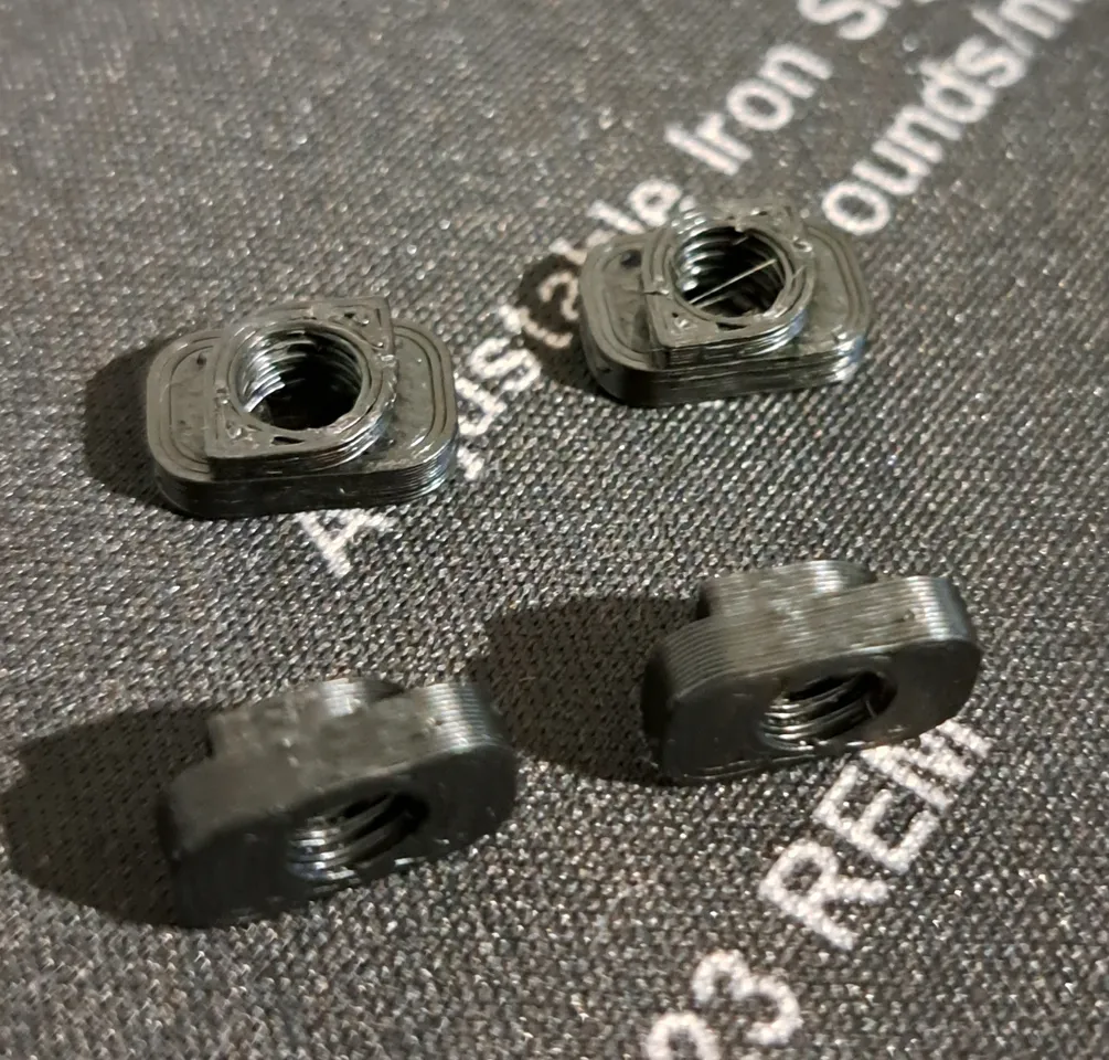 5-Slot Picatinny Rail & M-LOK nut (M5) by Theroux | Download free STL model | Printables.com