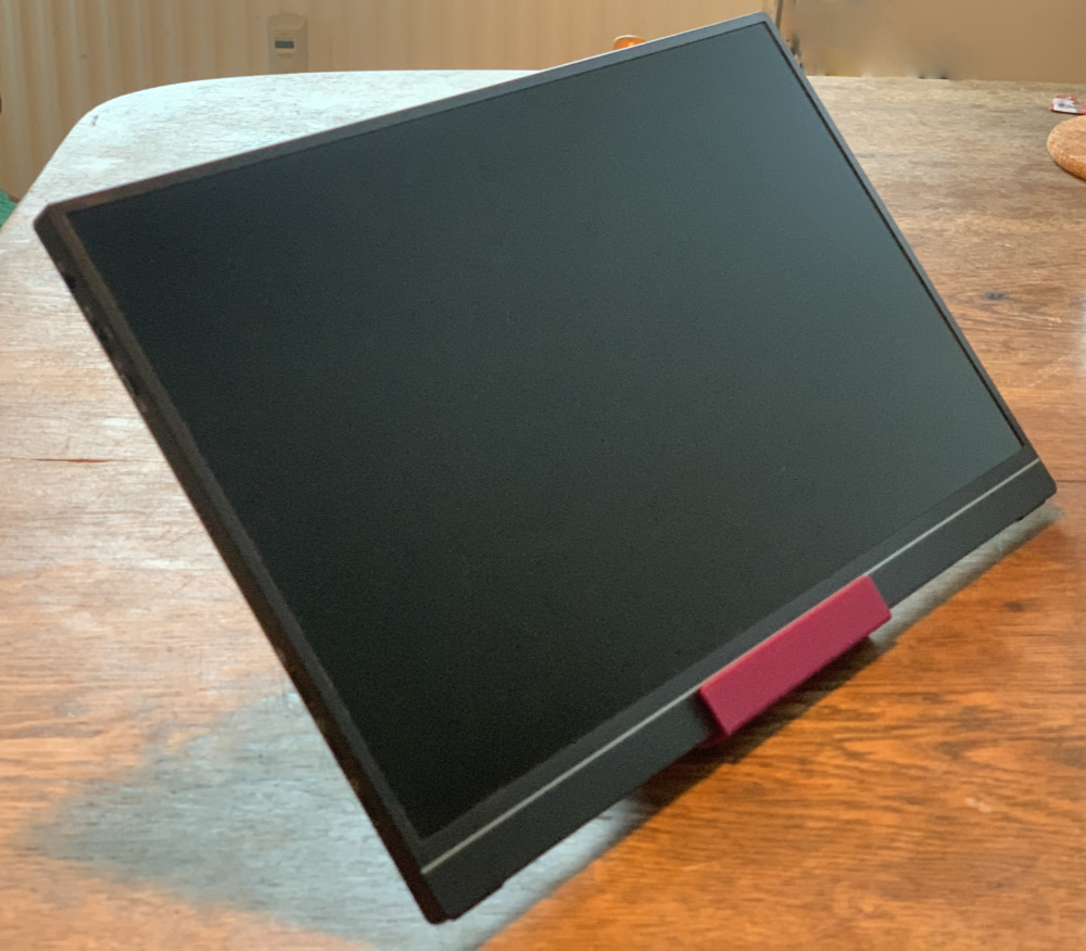 Fixed Angle Stands for Portable USB-C Display ( Arzopa ) by goesta ...