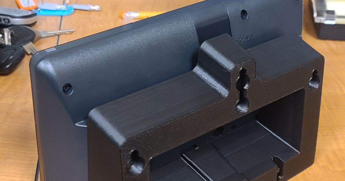 Yealink Wall Mount Bracket MP54 and MP50 by Jigawatt | Download free ...