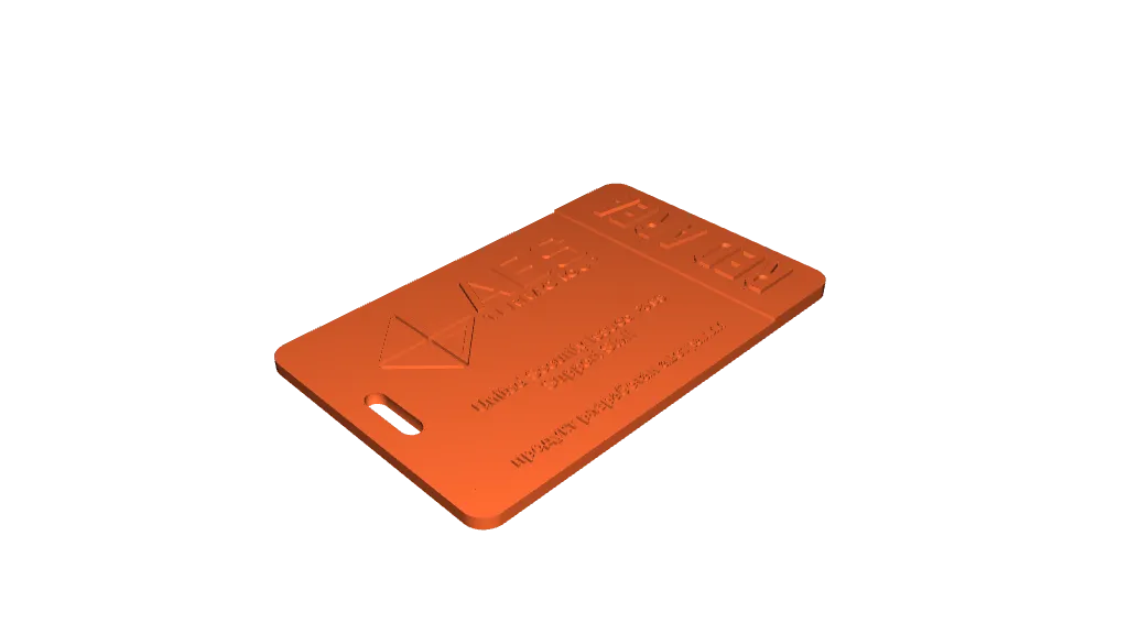 labs red key card by 1994df | Download free STL model | Printables.com