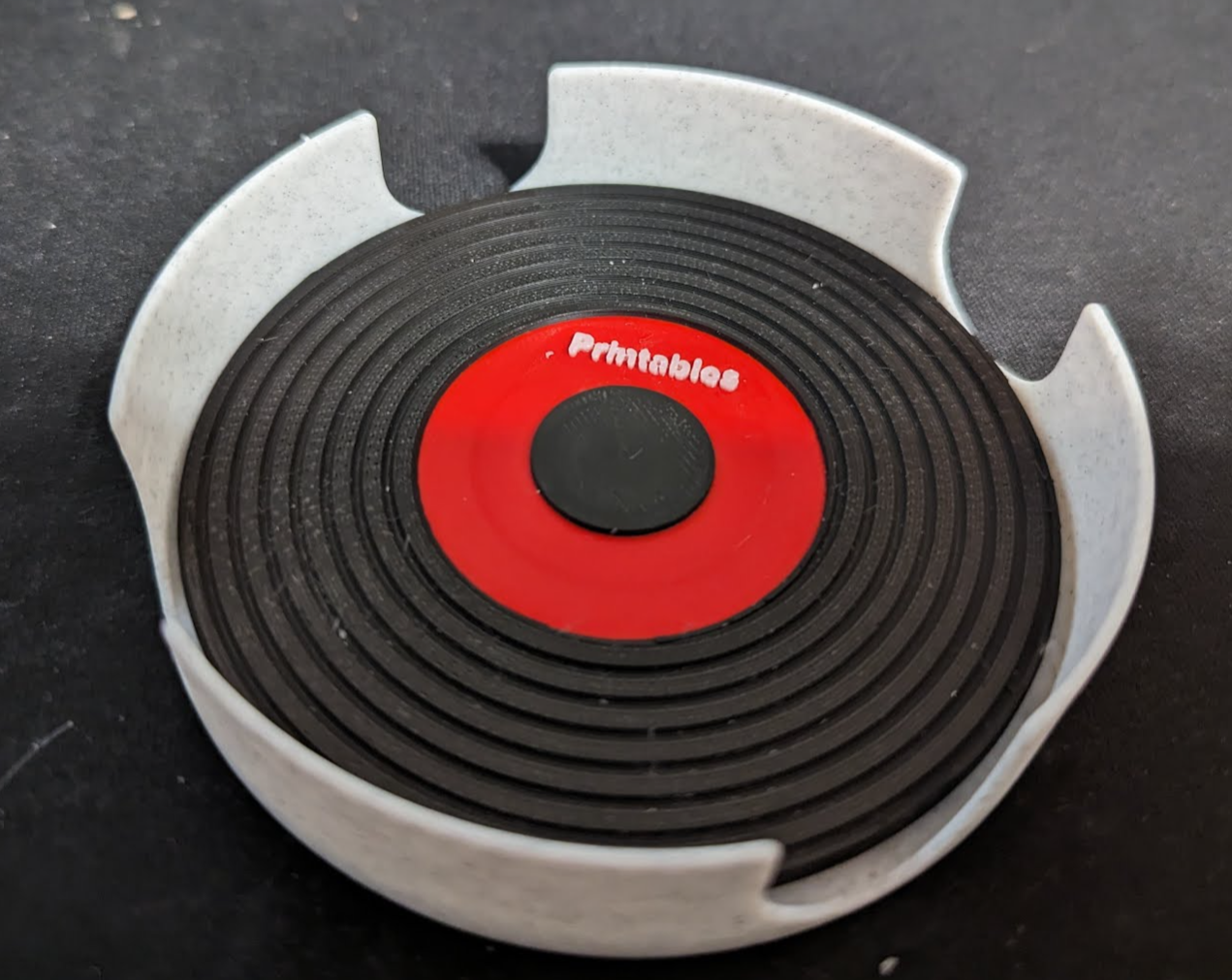 45 RPM Coasters by TwoWoofs | Download free STL model | Printables.com
