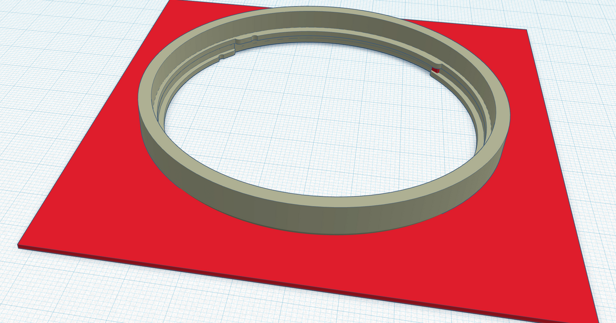Lens adapter for 72mm Sony lens by Unicorn3D | Download free STL model ...