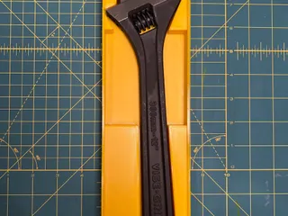 Gridfinity Vise-Grip 300mm-12in Adjustable Wrench Holder 8x2x4 by Becca ...