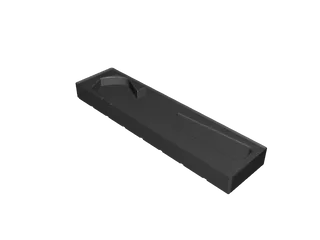 Gridfinity Vise-Grip 300mm-12in Adjustable Wrench Holder 8x2x4 by Becca ...