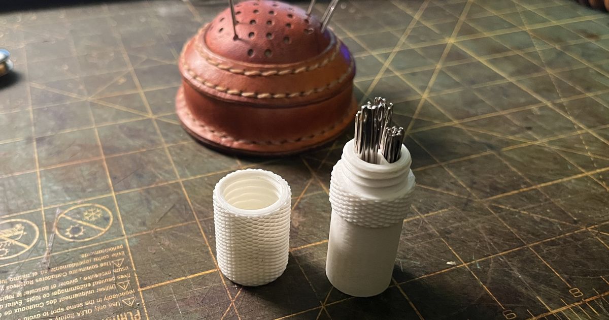 Segmented needle container by Mitchell | Download free STL model ...