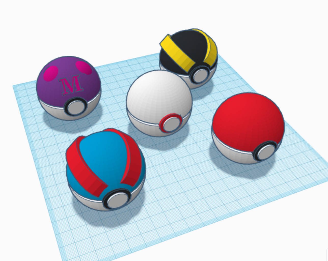 Pokeball by Hi | Download free STL model | Printables.com