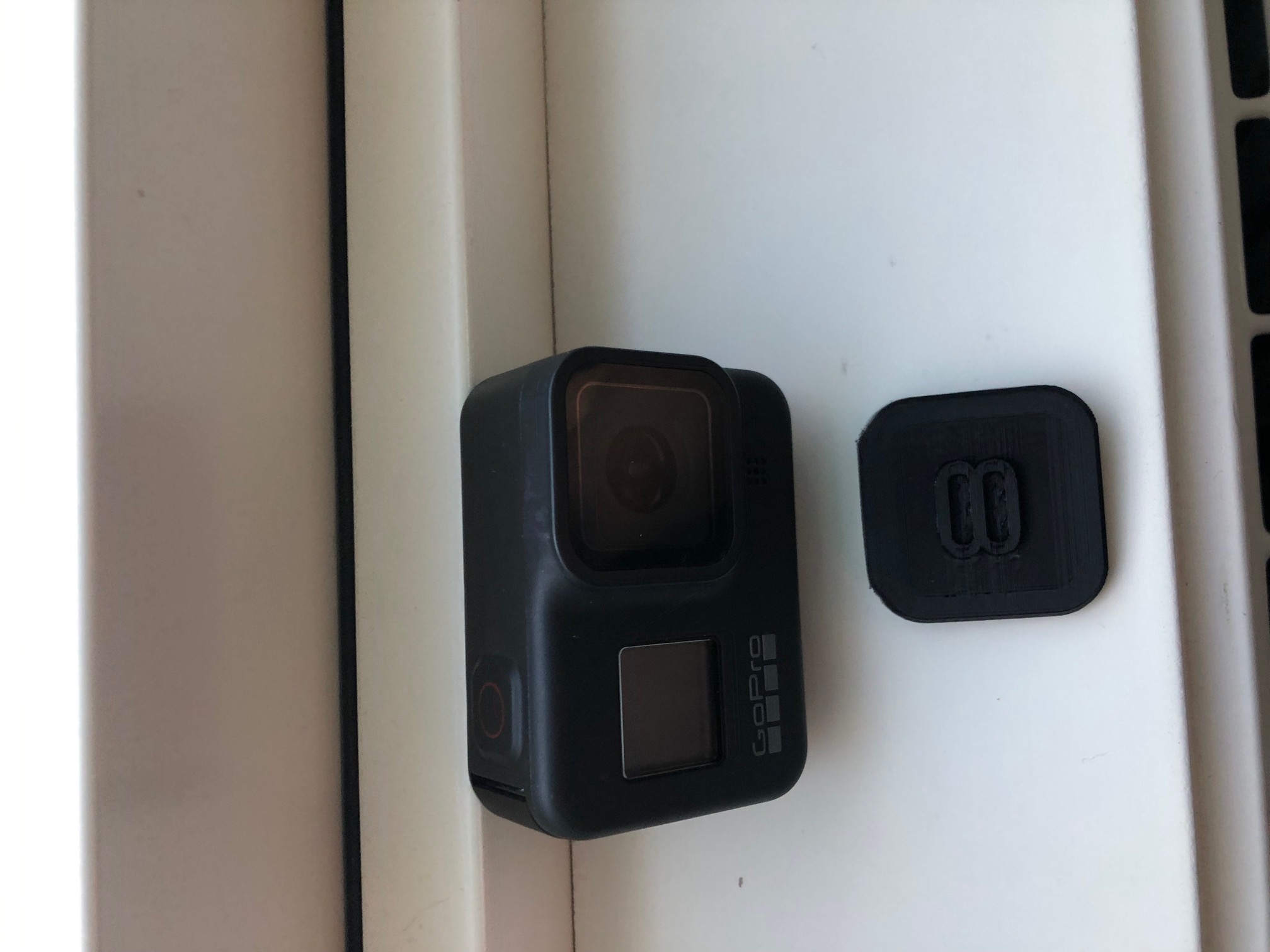 Gopro Hero 8 lens cover by Swederik | Download free STL model ...