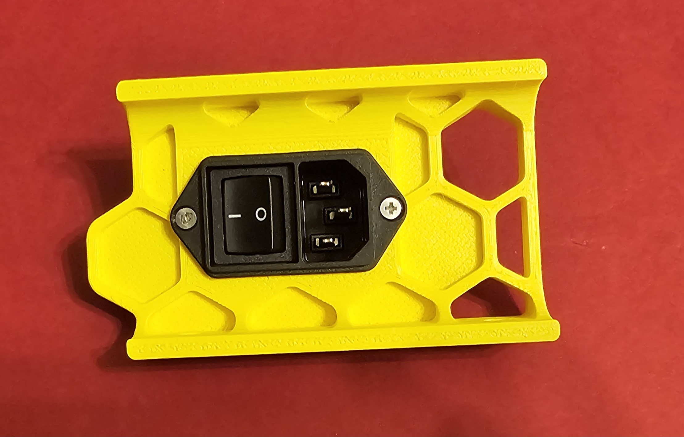 Trindet Power Inlet 42×27 mm with 50 mm spaced mounting holes by Molot ...