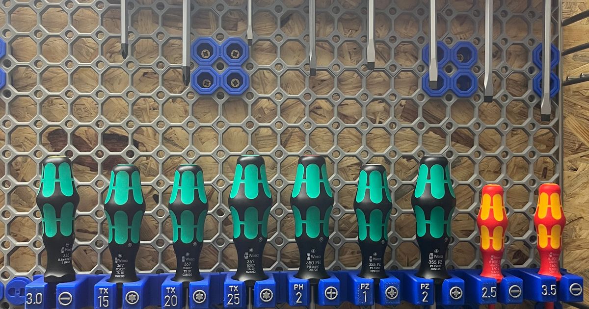 Multiboard - WERA Kraftform MultiConntect mounts REMIX by Ash | Download free STL model ...